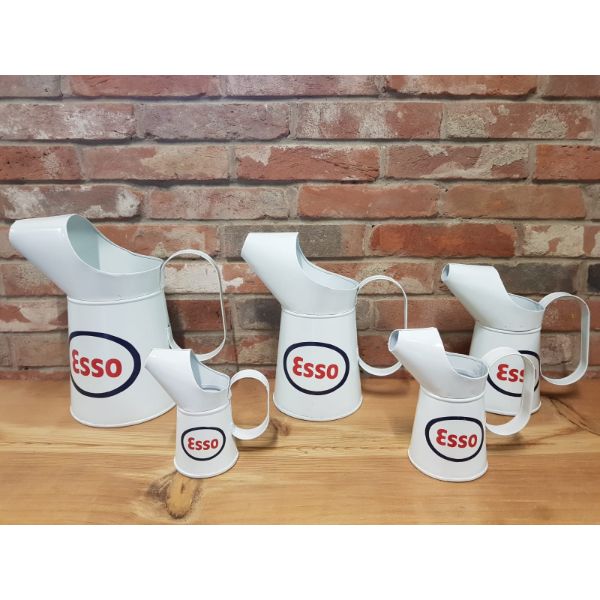 Esso - Cans - Set of 5 - H180 - Kilkenny Architectural Salvage & Antiques