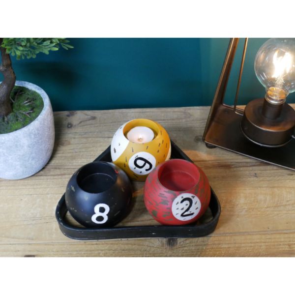 Candle Holder - Pool Balls - D7926 - Kilkenny Architectural Salvage ...