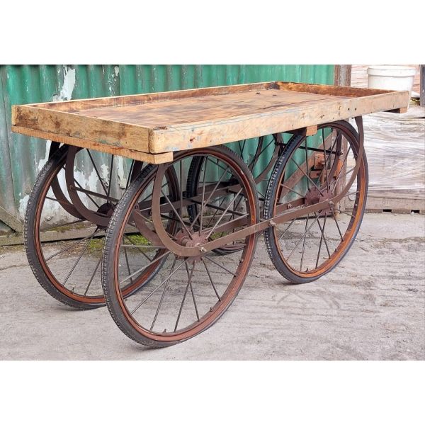 Display Cart on Wheels - KAS66 - Kilkenny Architectural Salvage & Antiques